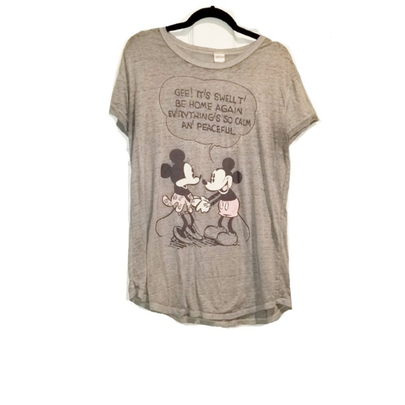 Disney | Intimates & Sleepwear | Disney Mickey Minnie Mouse Oversized ...